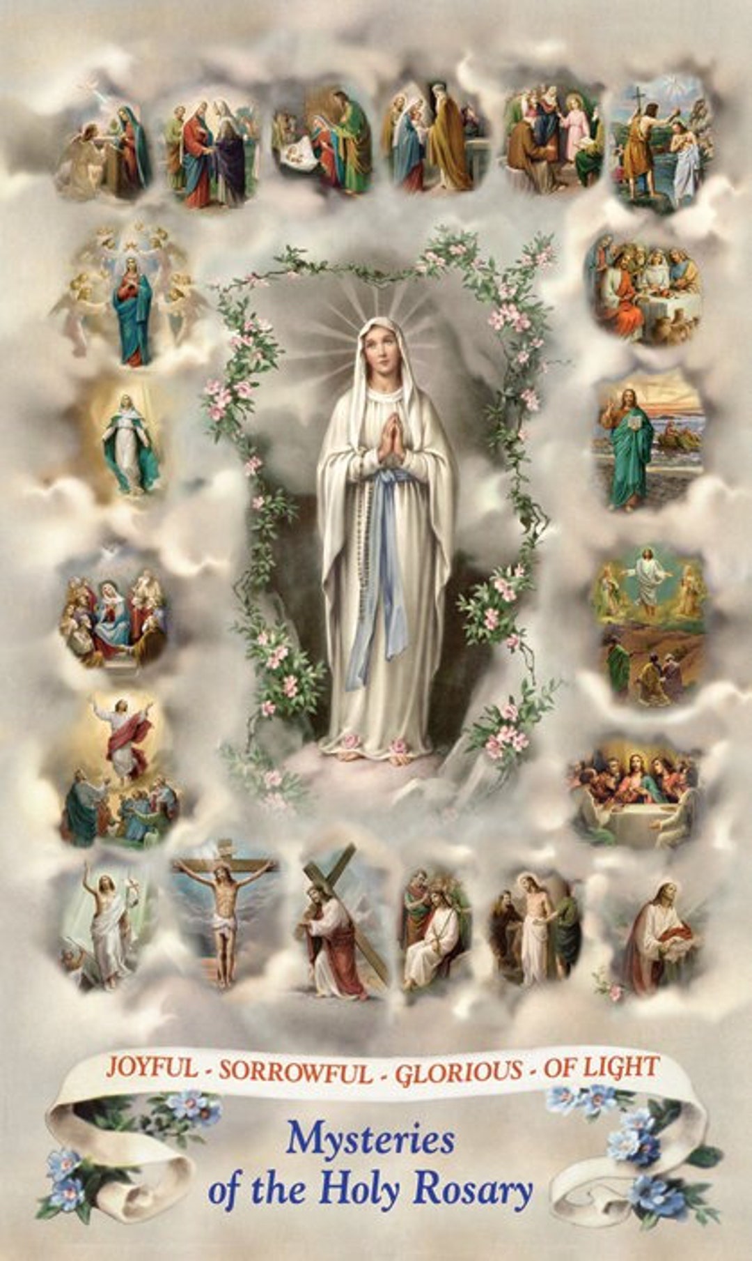 Rosary Meditations - Pre Vatican 2 - Catholic - Traditional - Holy ...