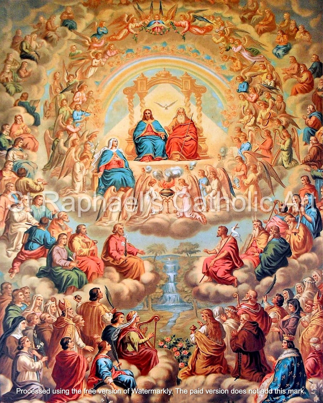 All Saints Catholic Feast Day November 1st Holy Picture Digital ...
