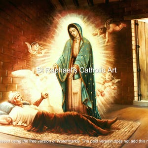 Virgen De Guadalupe Apparition Juan Diego Mexico Catholic Digital ...