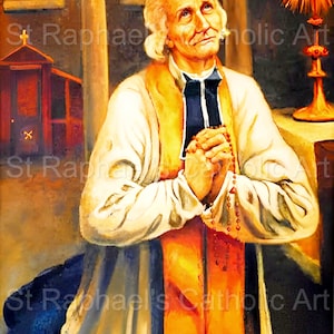 St John Vianney Cure of Ars Catholic Saint Feast Day Blessed Sacrament ...