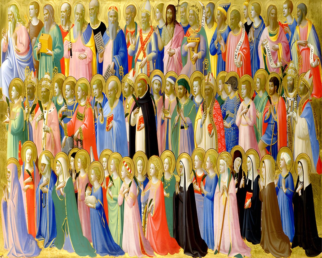 Litany of the Saints Traditional Catholic Mass Prayers - Etsy