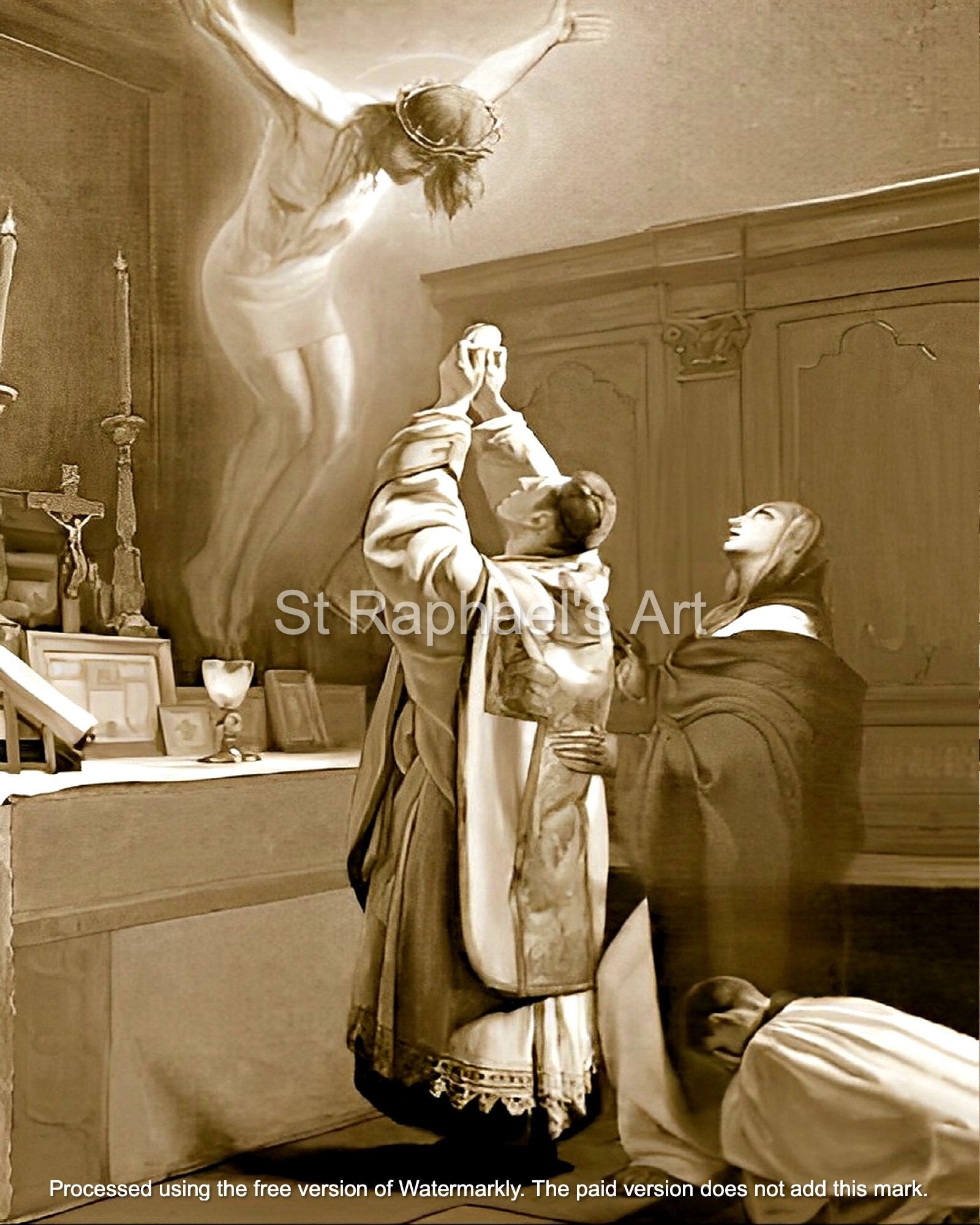Jesus Sacrifice of the Mass Traditional Latin Mass Priest Holy ...