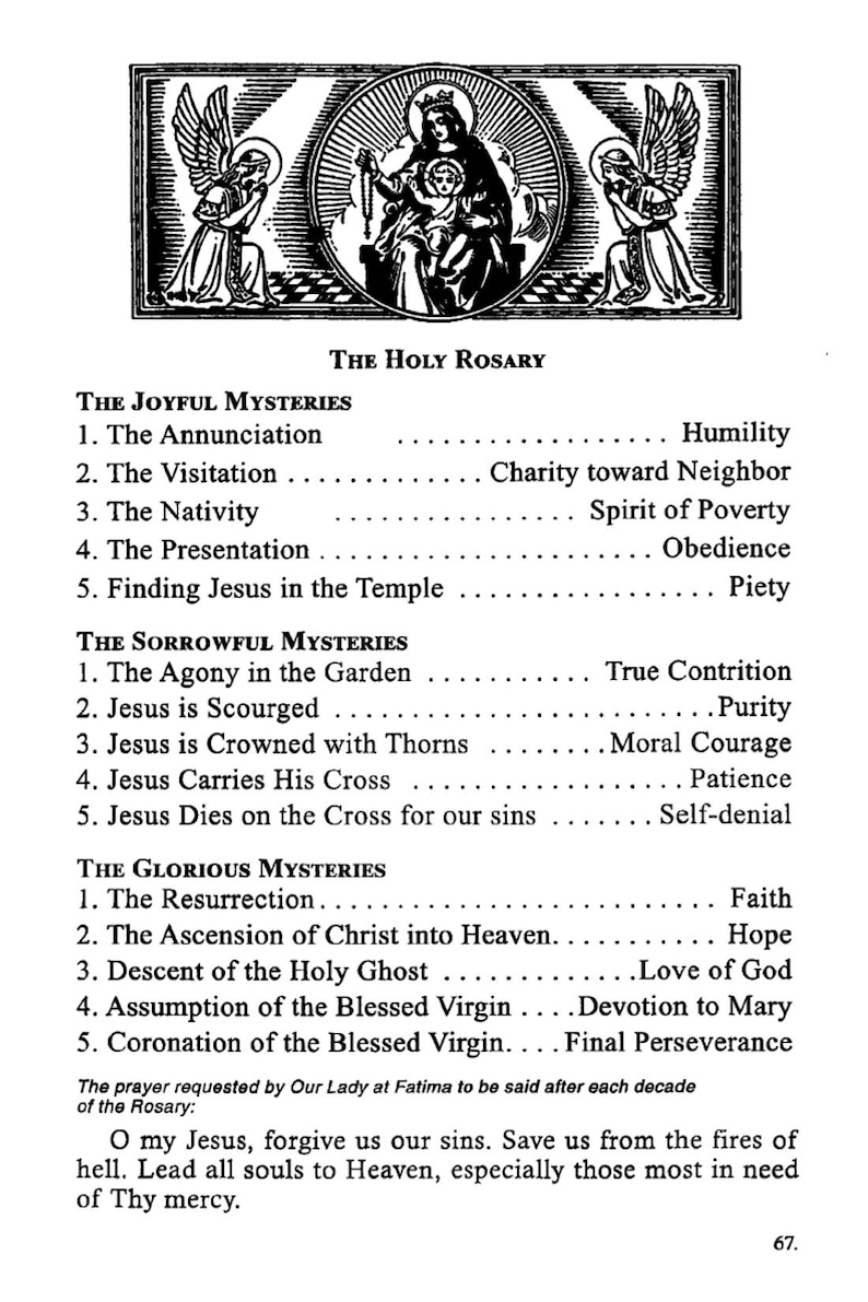 Latin Mass Missal – Traditional Catholic Prayers Digital Download - Etsy