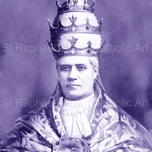 Pope Pius X Papal Tiara Art, Vatican Church (digital Downloads) - Etsy