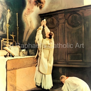 Catholic Holy Mass - Traditional Sacrifice of the Mass - Jesus Priest ...