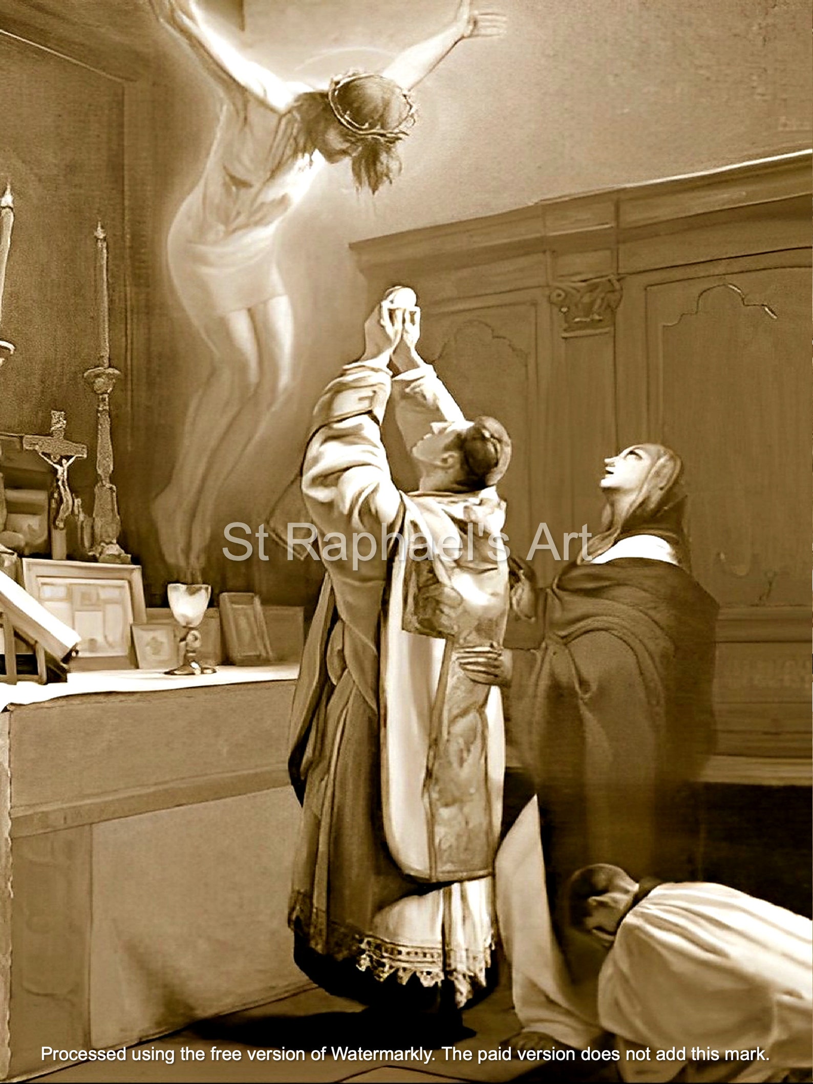 Jesus Sacrifice of the Mass Traditional Latin Mass Priest Holy ...