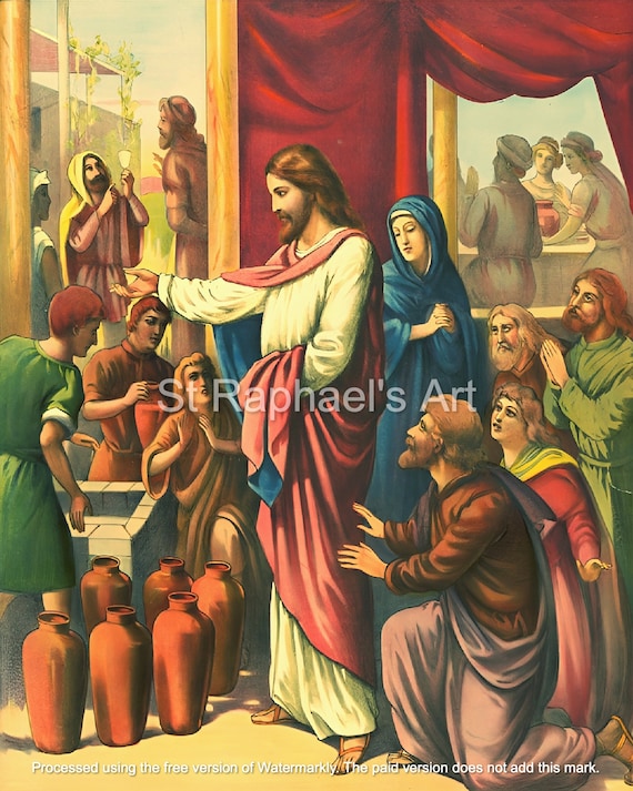 Jesus At The Wedding Feast