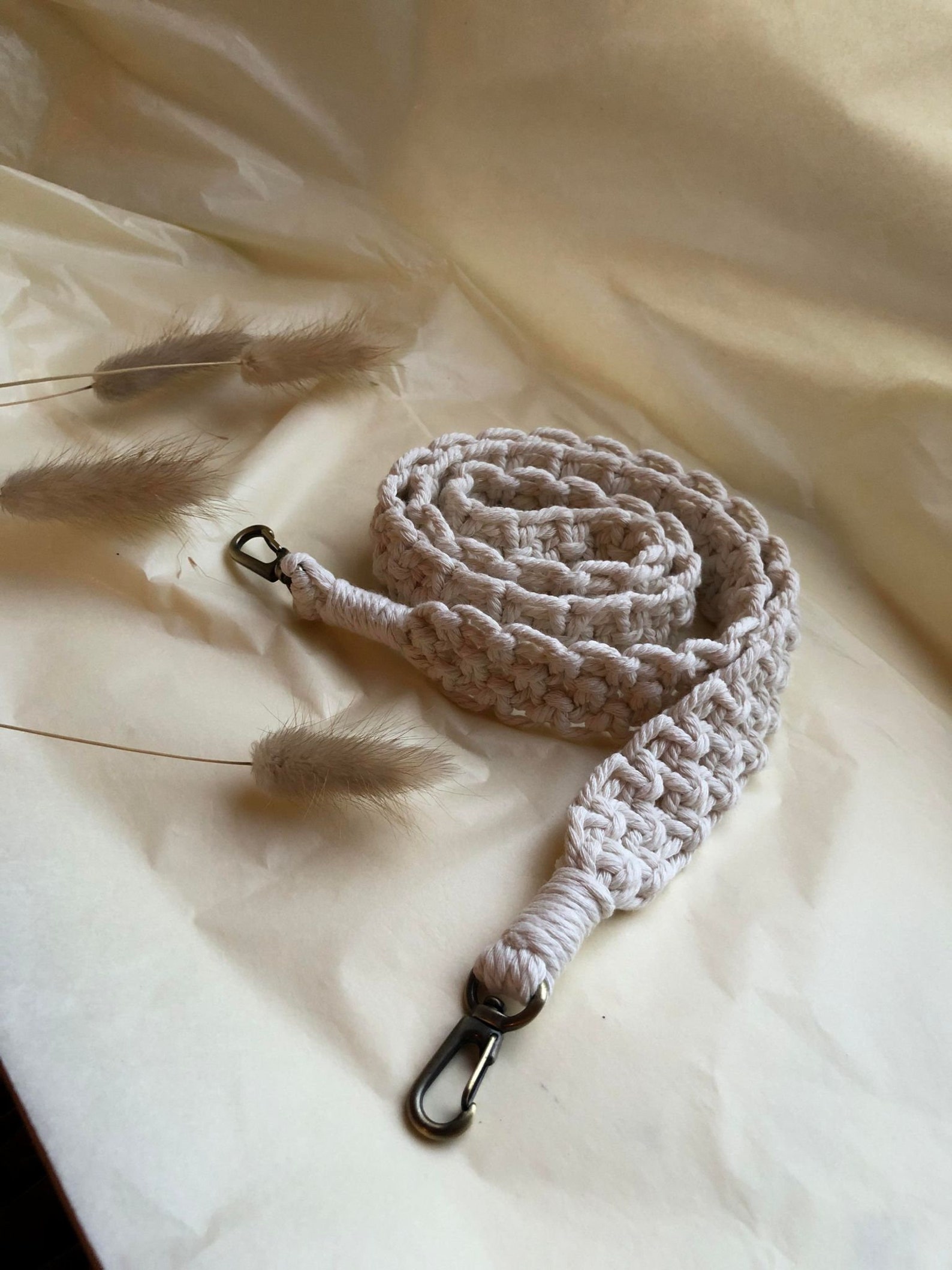 Beautiful Macrame Strap for Bag, or for Camera, 100% Cotton, Handmade ...