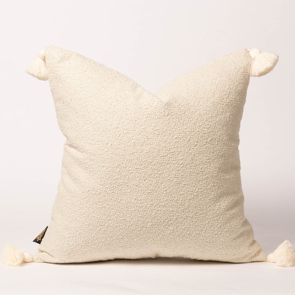 Cream Throw Pillows - Etsy