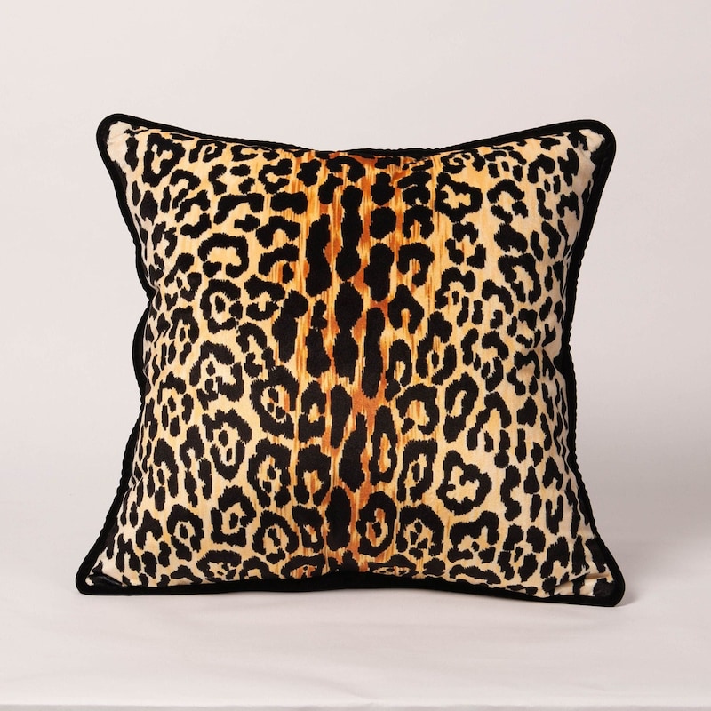 Leopard Throw Pillow - Etsy