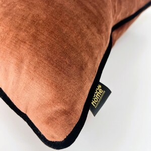 Copper Velvet Pillow Cover,red Throw Pillow Covers,copper Pillow,copper ...