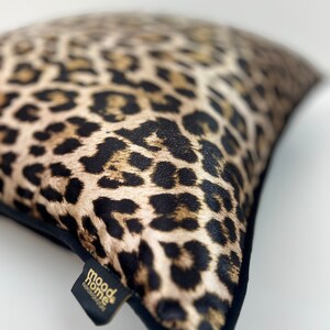 Luxury Leopard Velvet Pillow Cover: Animal Print Cushion - Etsy