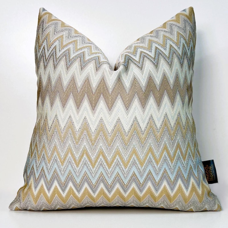 Gray Gold Euro Sham Cover - Etsy