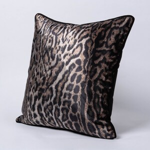Luxury Leopard Velvet Pillow Cover: Animal Print Cushion - Etsy