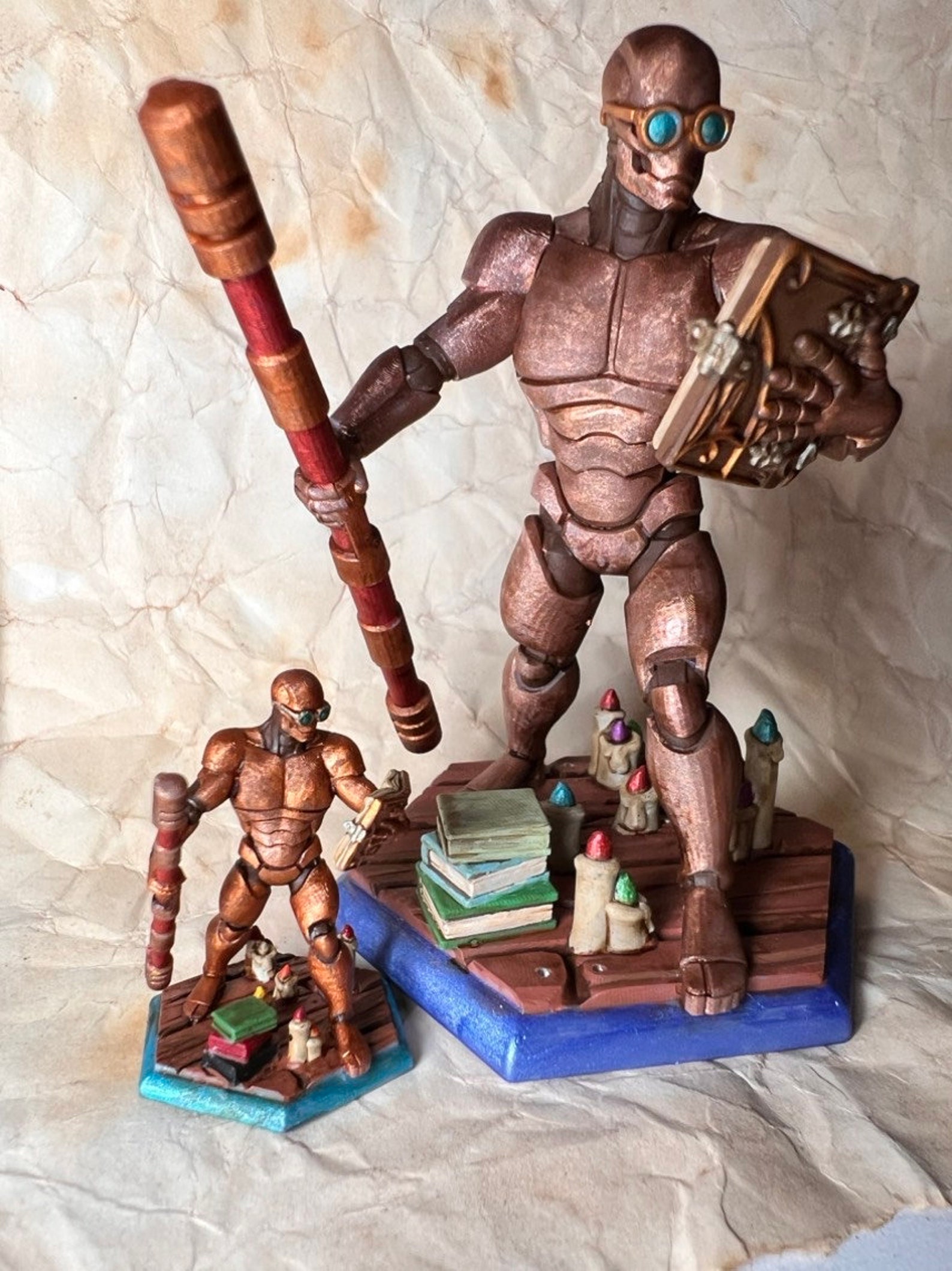 Resin 3D Print of Your Custom Mini From Hero Forge or Any Other Custom ...