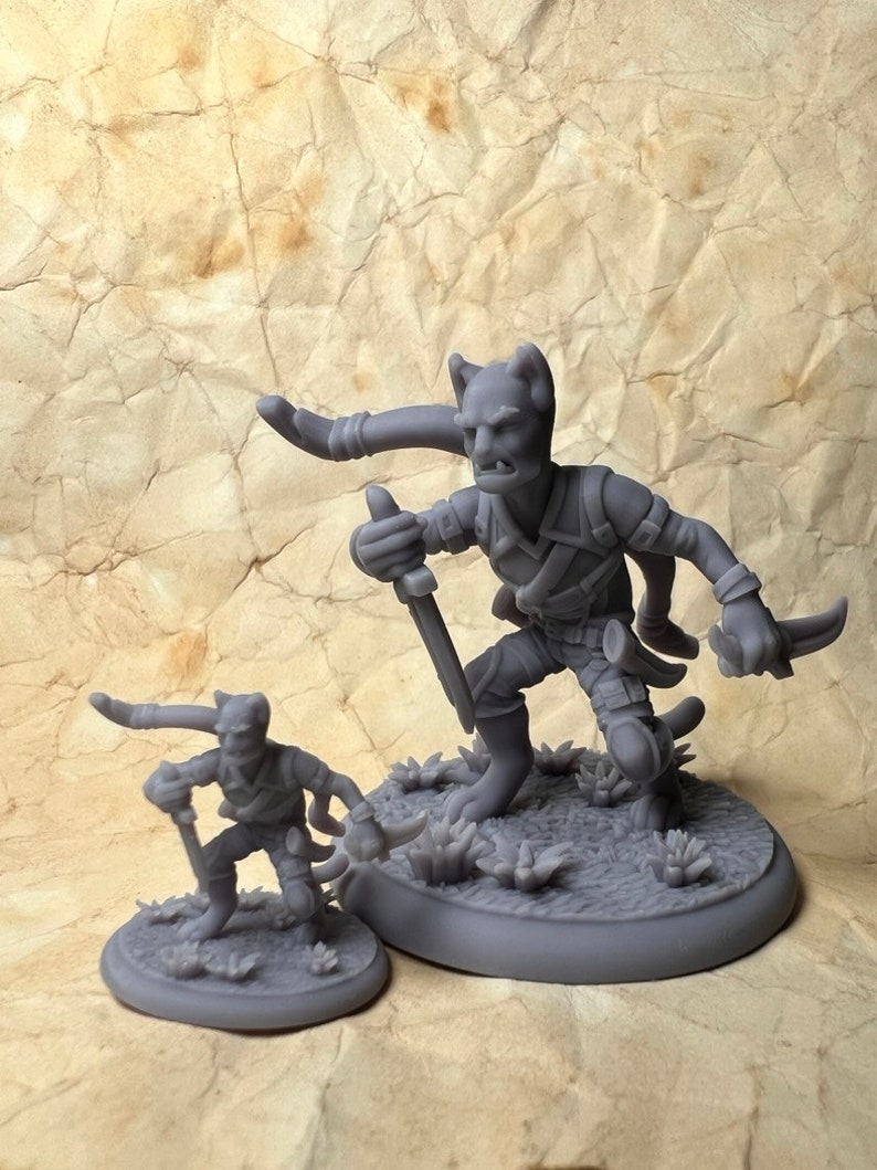 Resin 3D Print of Your Custom Mini From Hero Forge or Any Other Custom ...