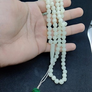 Authentic Misbaha Genuine Plastic Gemstone Tisbah Beads and Natural ...