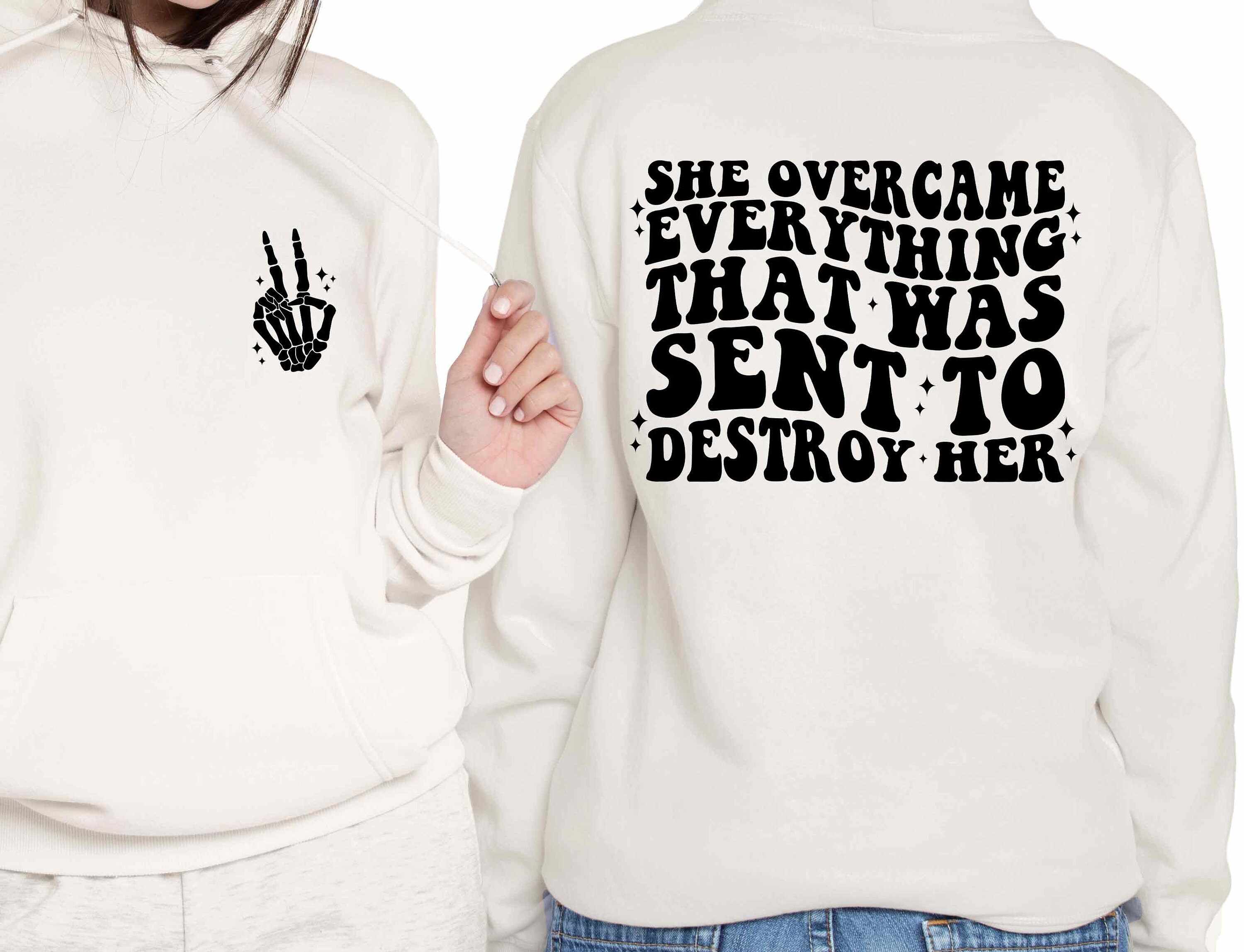 Female Empowerment Svg, She Over Came Everything That Was Sent to ...