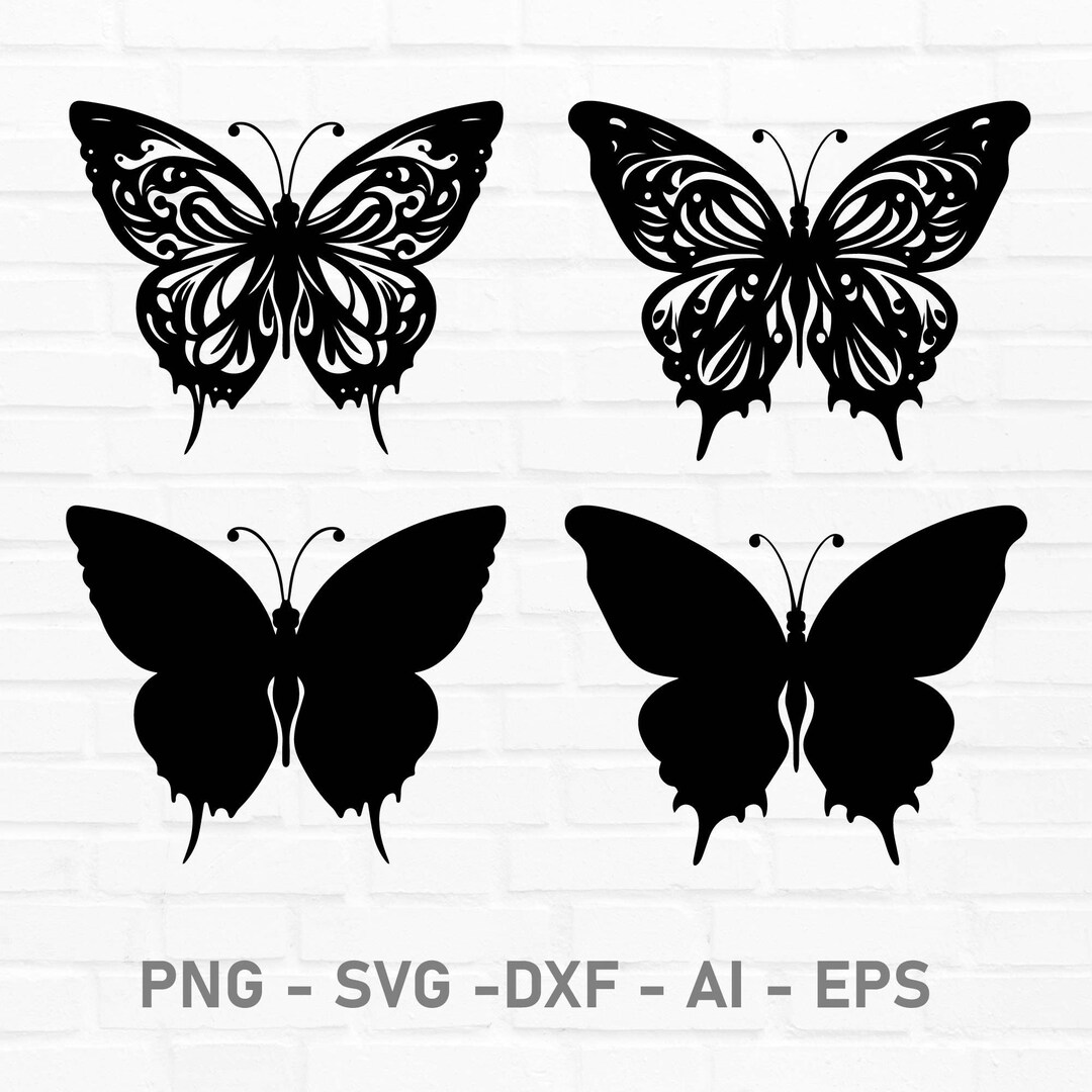 Mariposa SVG, Silueta de mariposa, Mariposa Monarca svg, Mariposa ...