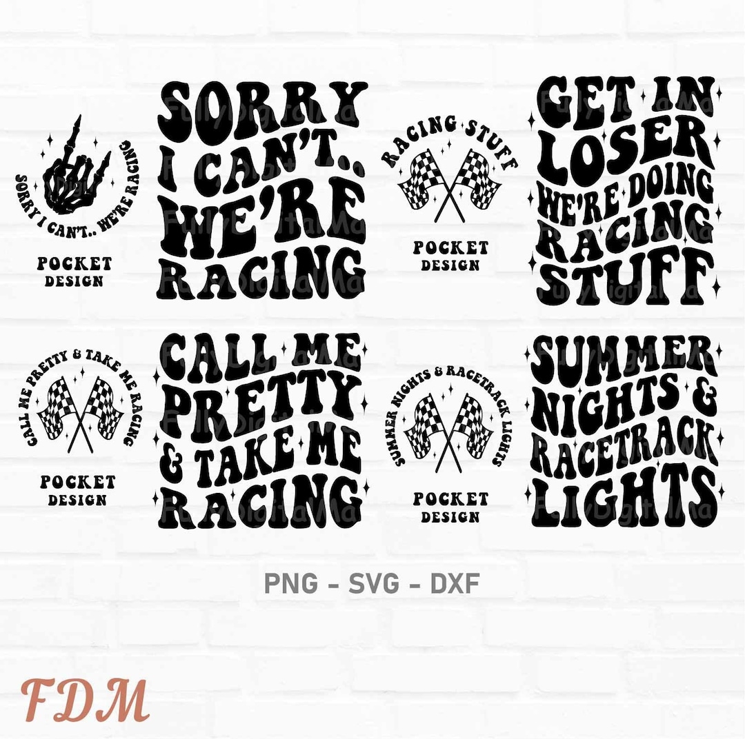 Racing Svg Bundle, We're Racing Svg, Racing Shirt Design, Racing Mom ...
