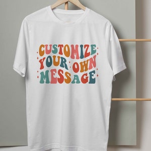 Custom Wavy Stacked Svg Custom Svg Customized Retro Wavy - Etsy