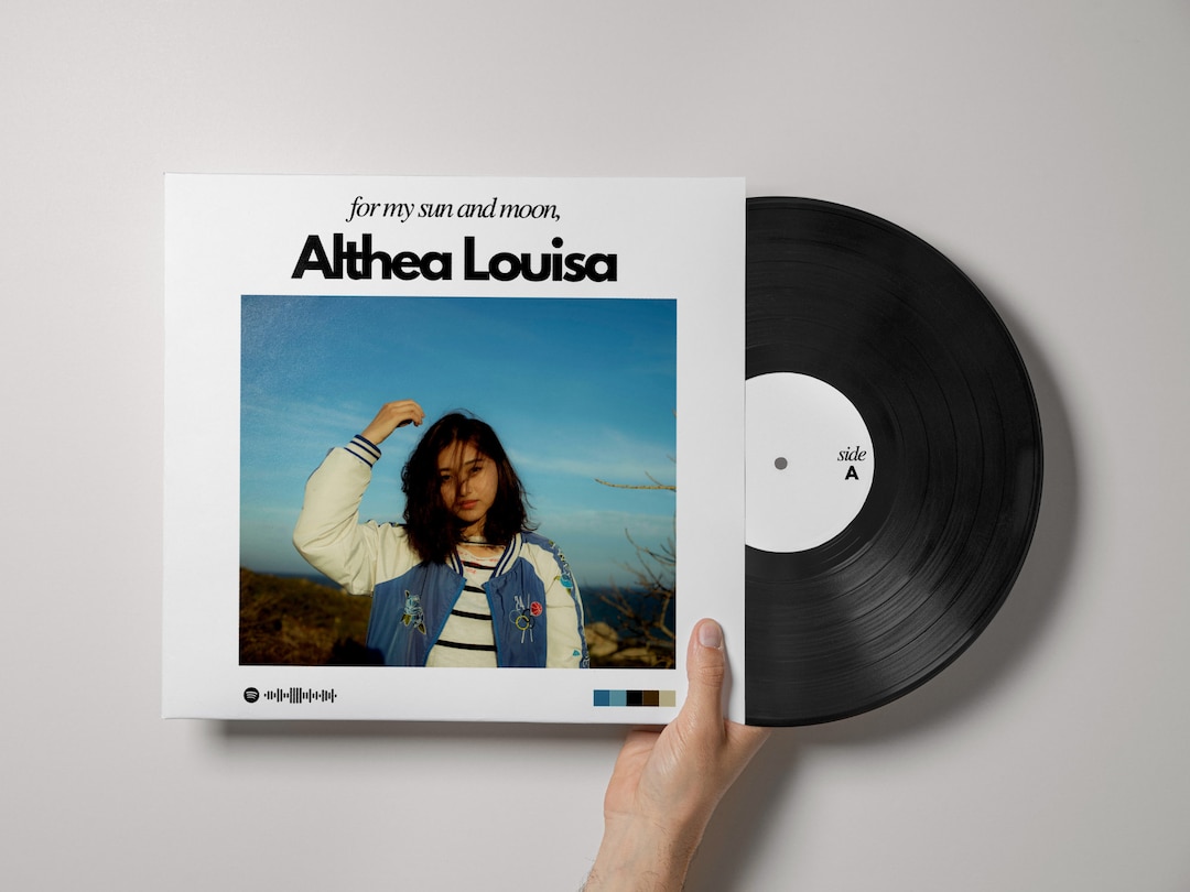 Custom Vinyl Record 12" LP Mixtape Fully Personalized Playlist 40 Mins ...