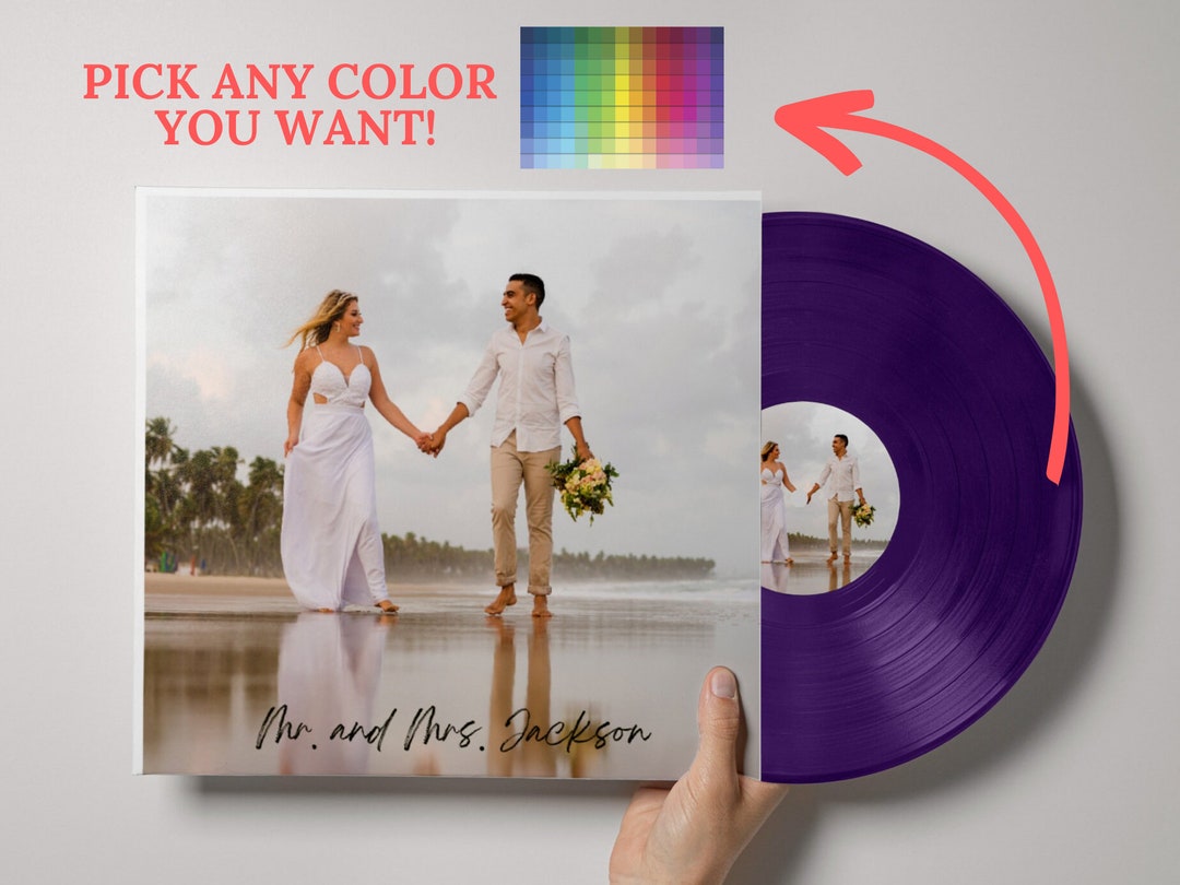 IT'S BACK!!!! Custom Colored Vinyl Record, Personalized LP Mixtape ...
