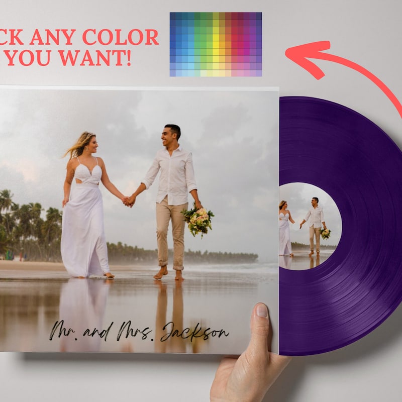 Vinyl Record Back Cover - Etsy