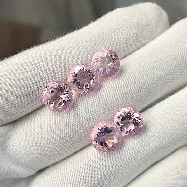 Pink Lab Created Ring - Etsy