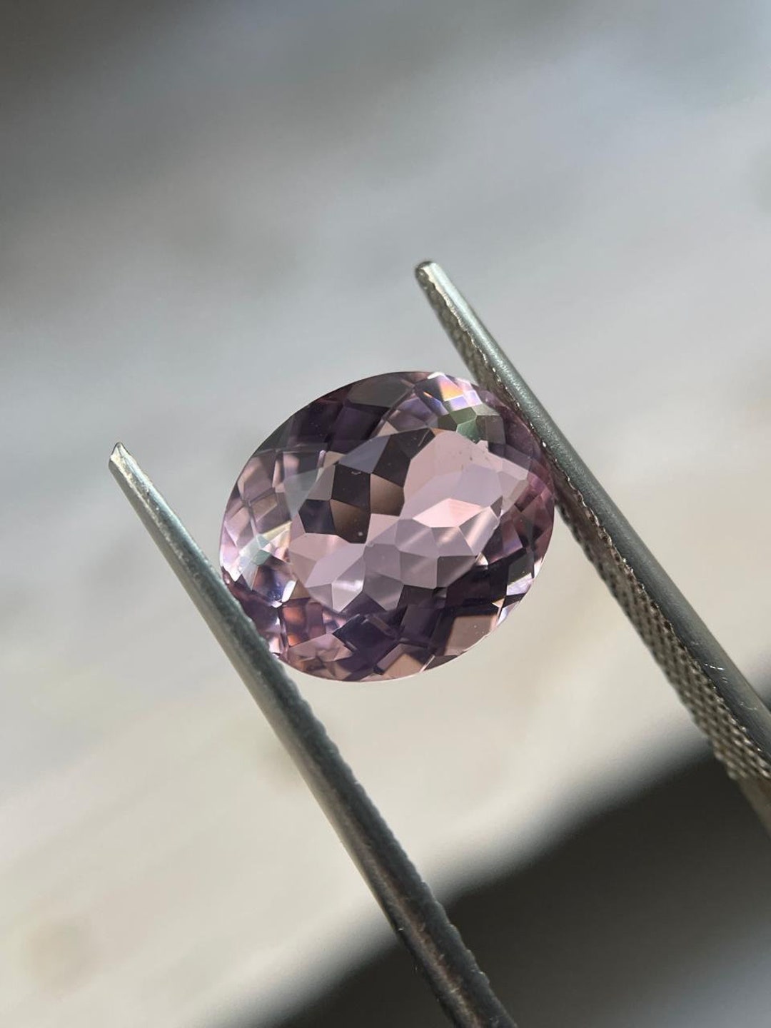 Baby Pink Color Morganite, Oval Cut, Faceted Pink Morganite, Aaquality ...