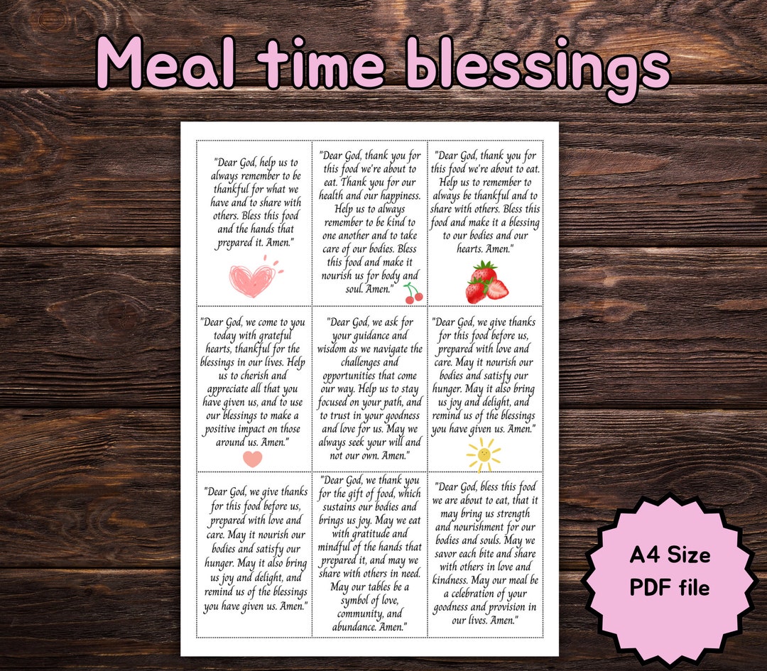 Printable Blessing Note, Devotional Cards, Sunday School, Christian ...