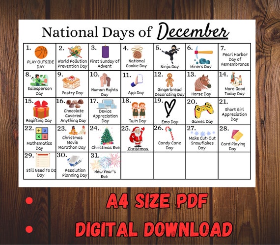Calendario Imprimible Por Días Numerados