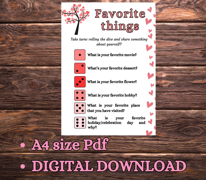 Valentine Dice Game, Valentine Icebreaker Game, Galentine Party Game ...