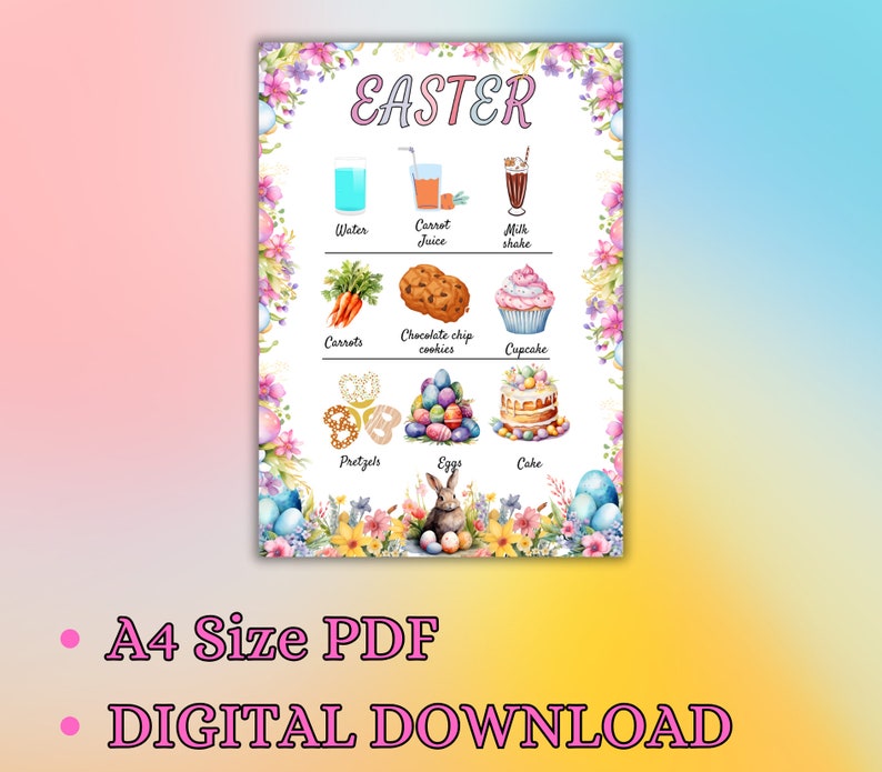 Pretend Play Restaurant Menu, Kids Kitchen Play Menus, Preschool Kids ...