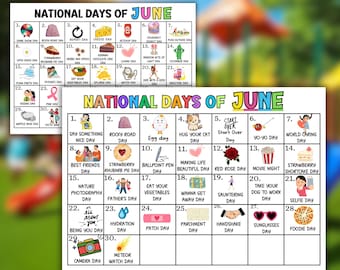 Printable December National Days Calendar, Fun Family Calendar ...