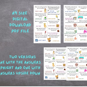 Back to School Jokes for Kids, Printable Back to School Lunchbox Notes ...
