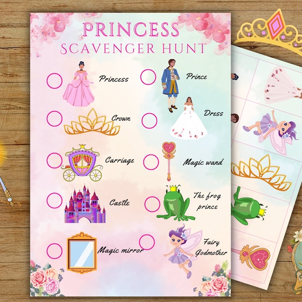 Fairy Scavenger Hunt - Etsy