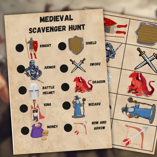 Medieval Games - Etsy