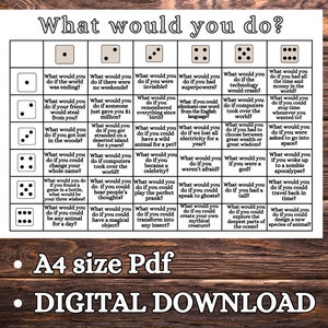 Dicebreaker Game, Back to School, Icebreaker Activity, Games for Kid ...