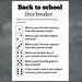 Dice-breaker Roll and Tell Game, Back to School, First Day of School ...