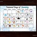 Printable January National Days Calendar, Fun Family Activity (PDF) - Etsy
