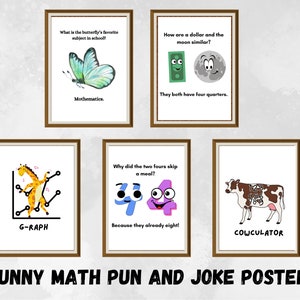 Funny Math Classroom Posters, Math Classroom Decor, Math Teacher Shirt ...