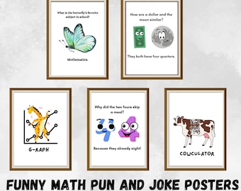 Funny Math Classroom Posters, Math Classroom Decor, Math Teacher Shirt ...