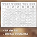 What Would You Do? Question Prompts for Kids, Icebreaker Activity for ...
