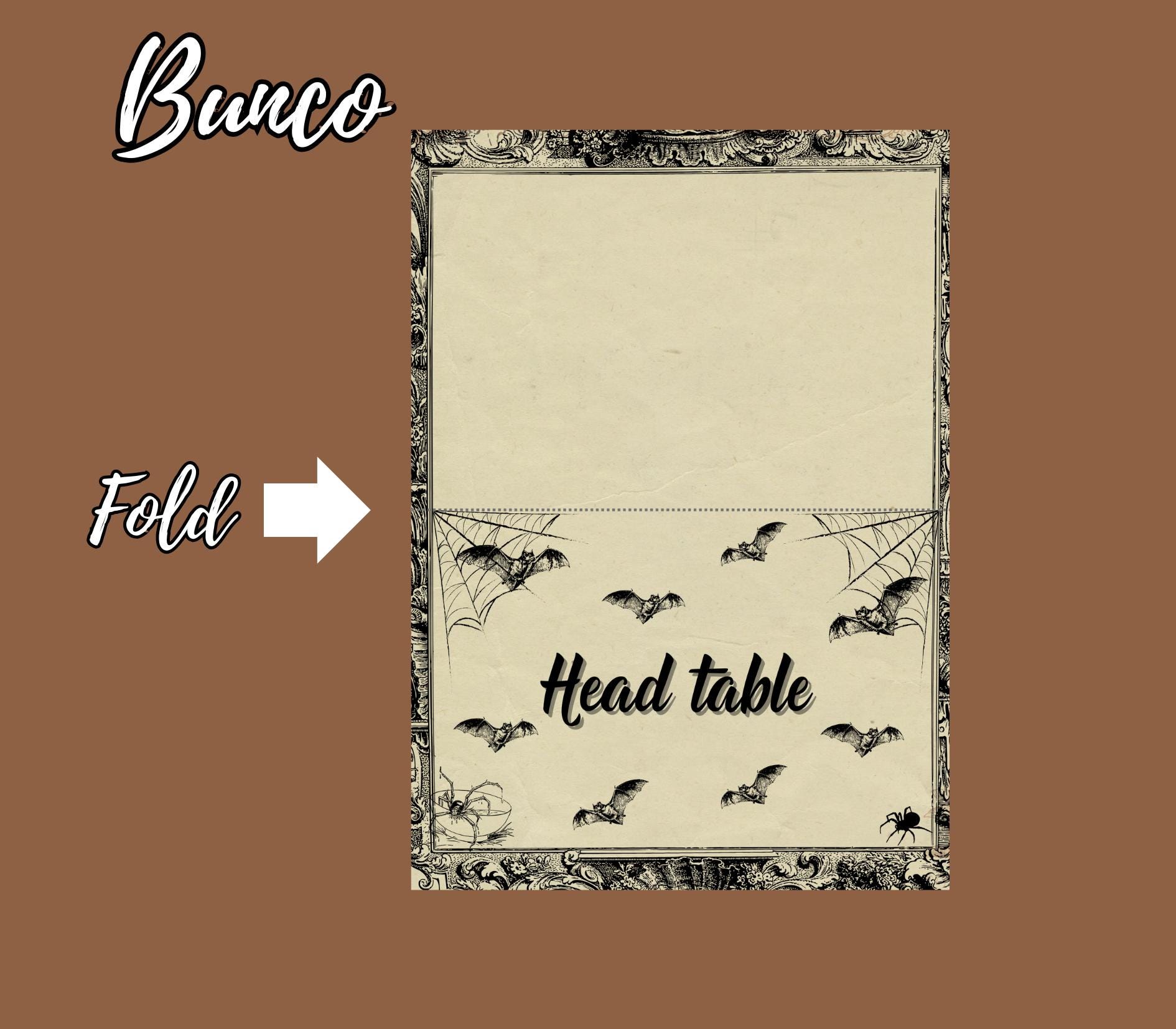 Halloween Bunco Score Cards, Autumn Bunco Score Sheets, October Bunco ...