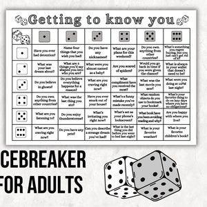 Icebreaker Game, Icebreaker Activity, Networking Activity, Family ...
