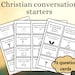 Christian Icebreaker Activity, Conversation Starter, Games for Youth ...