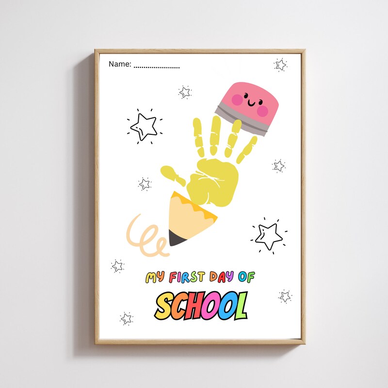 First Day of Pre K - Etsy