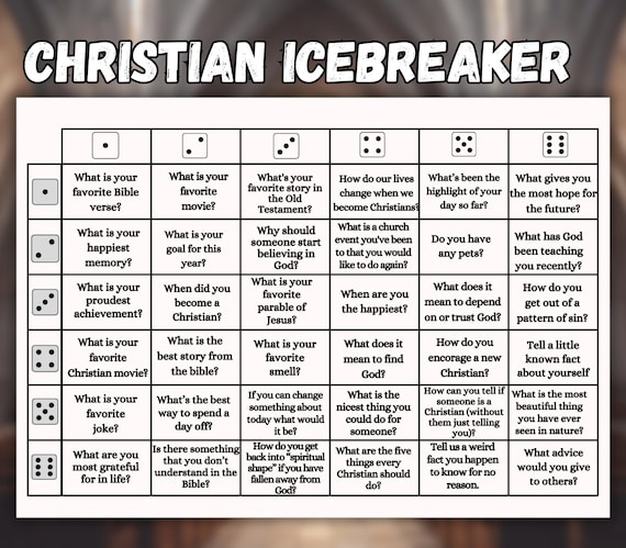 Youth Group Icebreakers Icebreaker Bingo, Mix And Mingle Icebreaker,