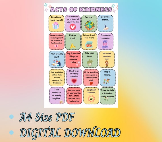 Peaceable Kingdom Games Kindness Classroom Challenge, Calendars ...